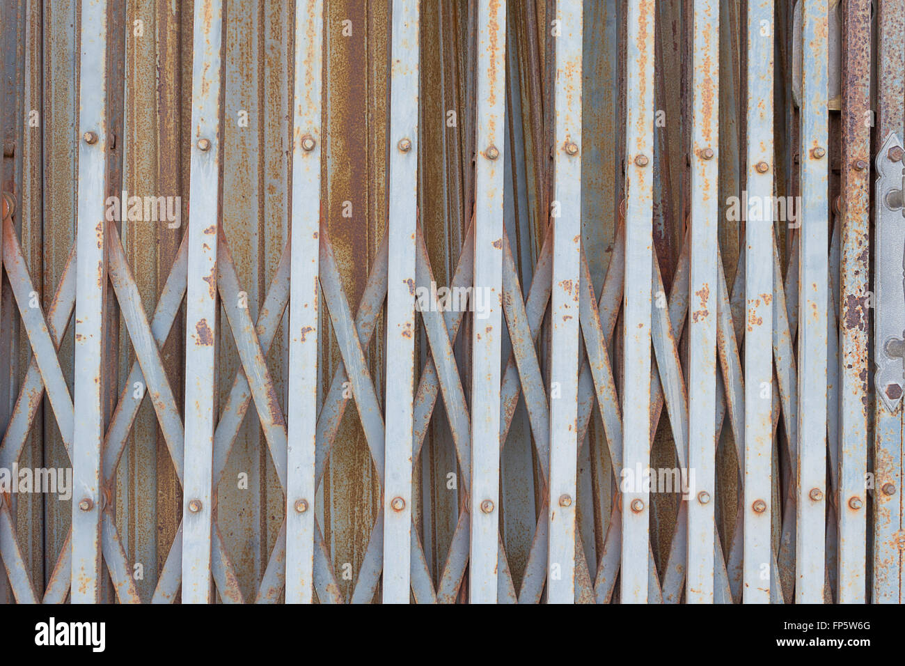 old rusted iron gates Southern Thailand Stock Photo - Alamy