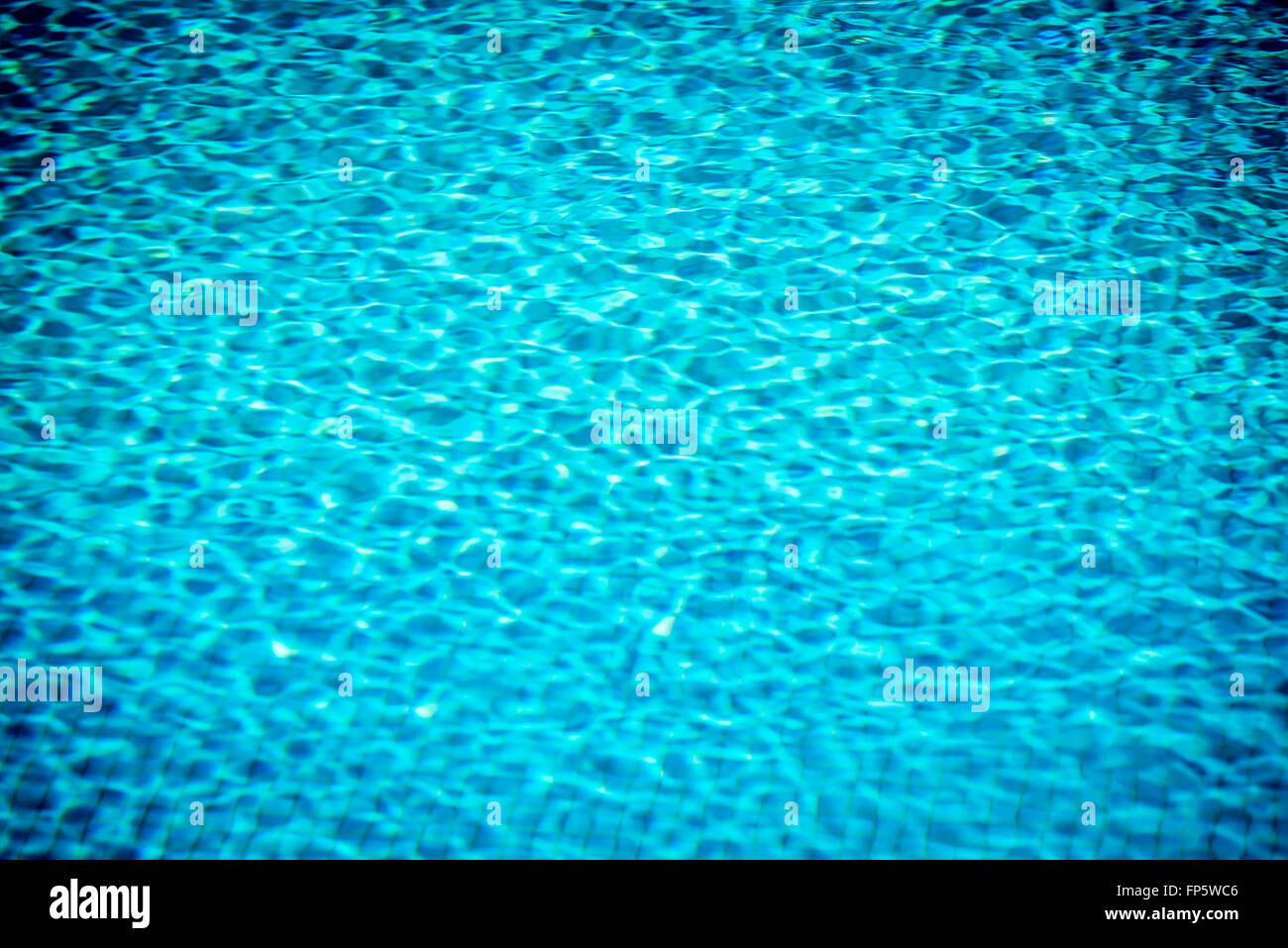Clear transparent pool water background. Filtered blur shot Stock Photo ...