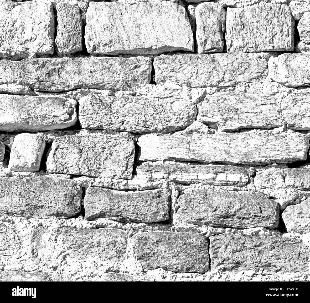 step brick in greece old wall and texture material the background Stock ...