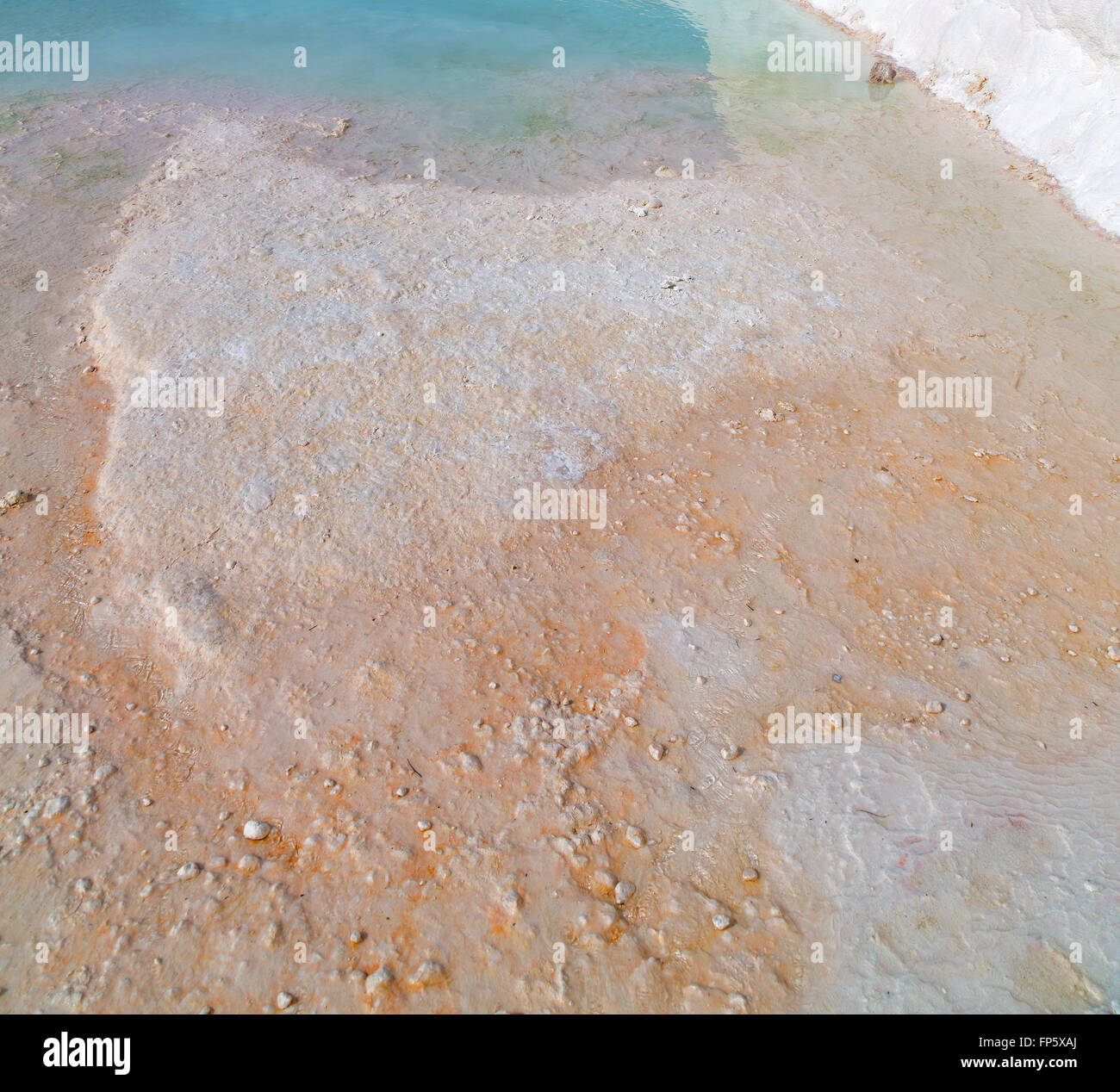 unique abstract in pamukkale turkey asia the old calcium bath and ...