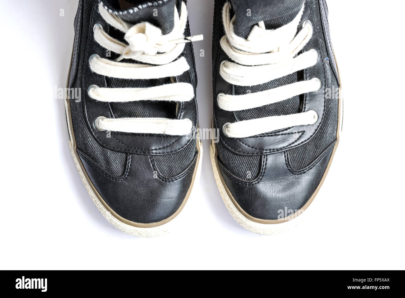 Sneakers shoes isolated on white background Stock Photo - Alamy