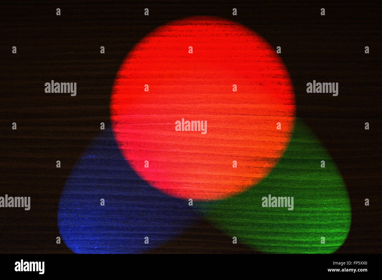 RGB Colors background on wood floor Stock Photo - Alamy
