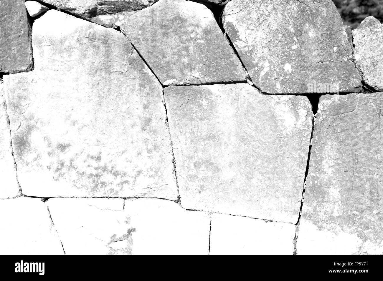 step brick in greece old wall and texture material the background Stock ...