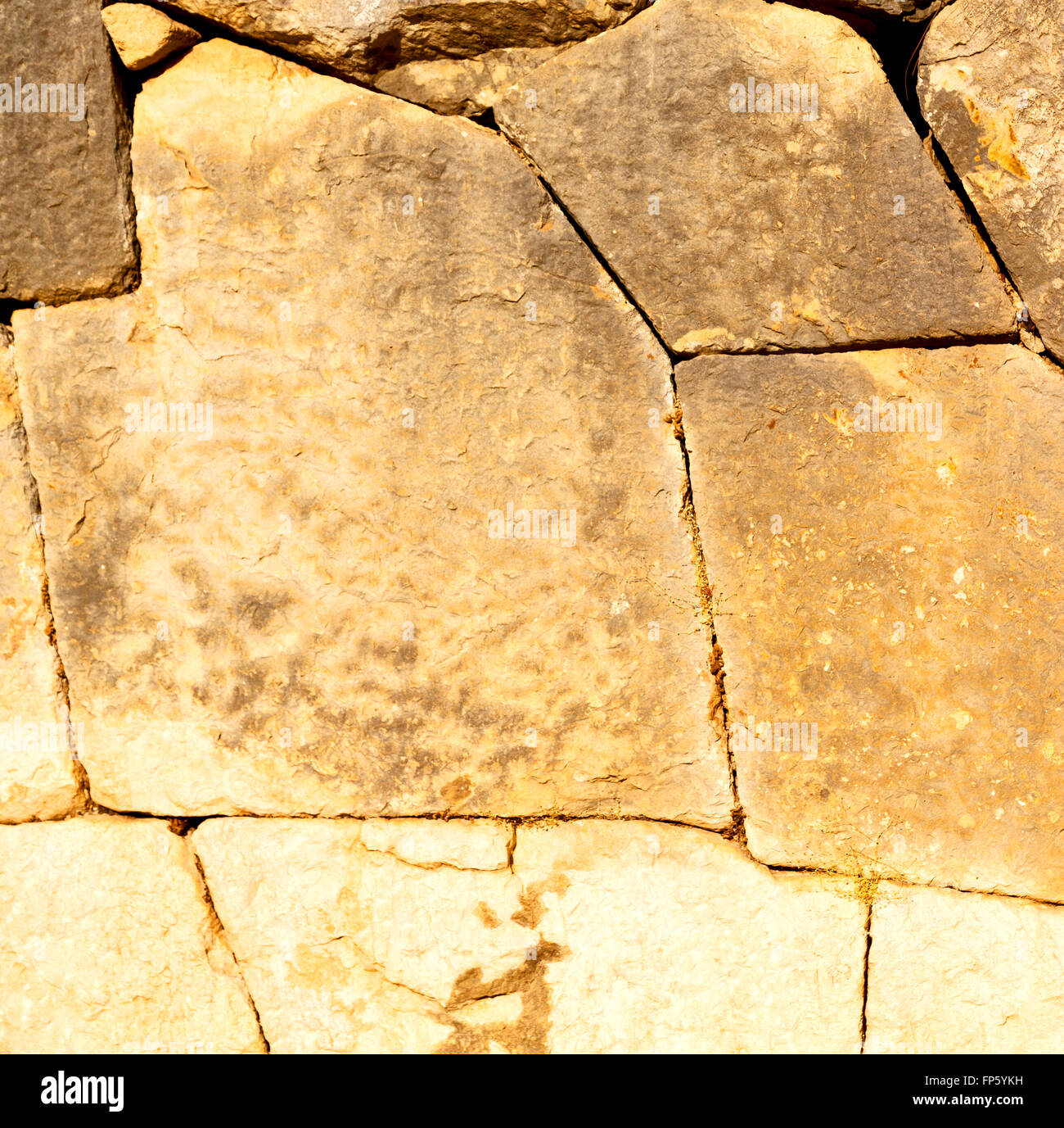 step brick in greece old wall and texture material the background Stock ...