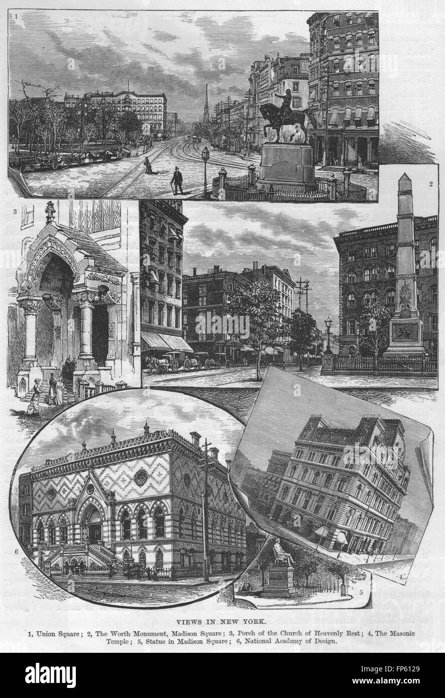 Madison masonic temple hi-res stock photography and images - Alamy