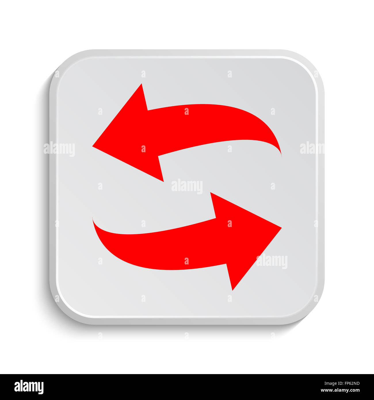 Swap icon. Internet button on white background Stock Photo - Alamy