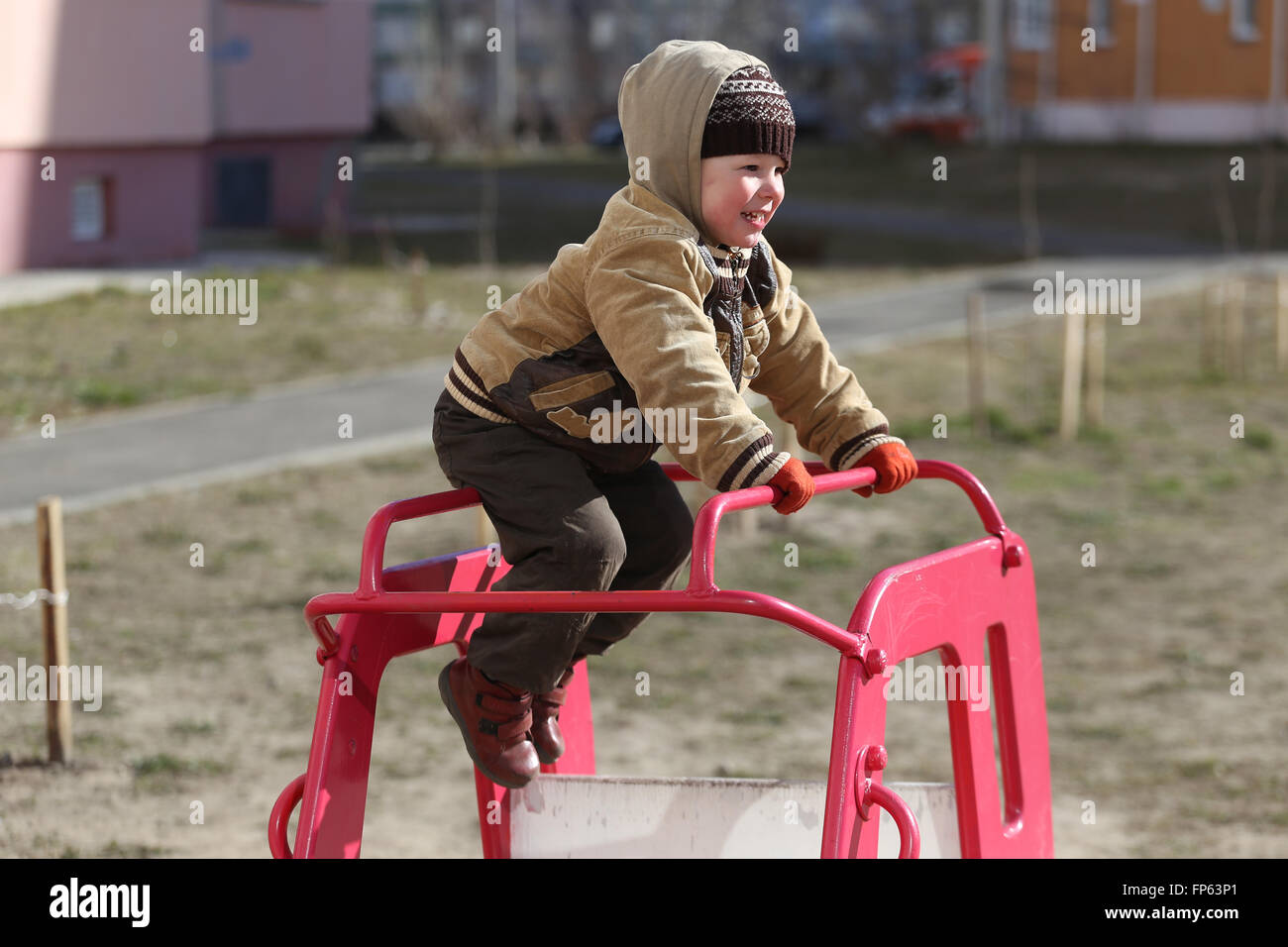 Little girls playground hi-res stock photography and images - Alamy