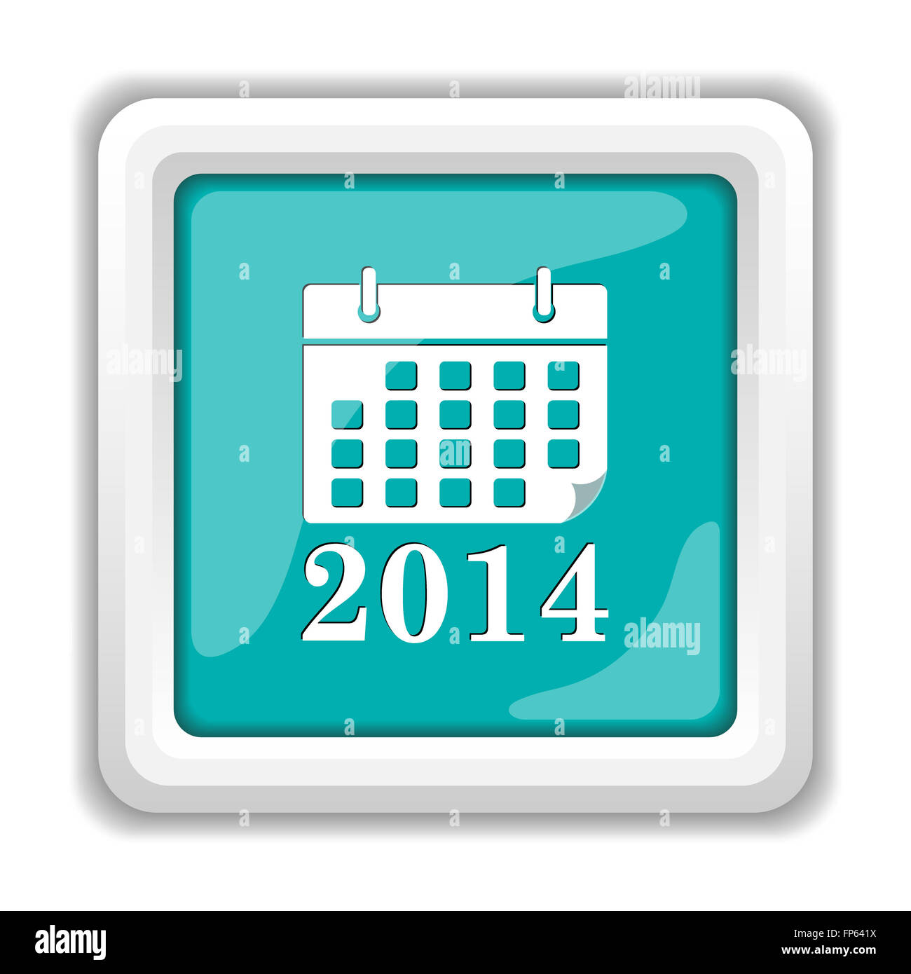 Aqua calendar Cut Out Stock Images & Pictures - Alamy
