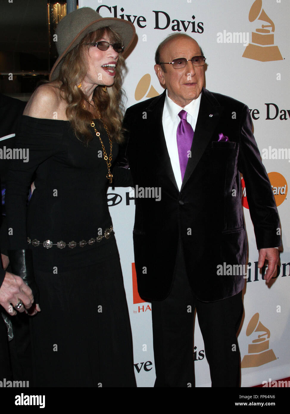 Clive Davis 2016 Pre-Grammy Gala held at the Beverly Hilton Hotel ...