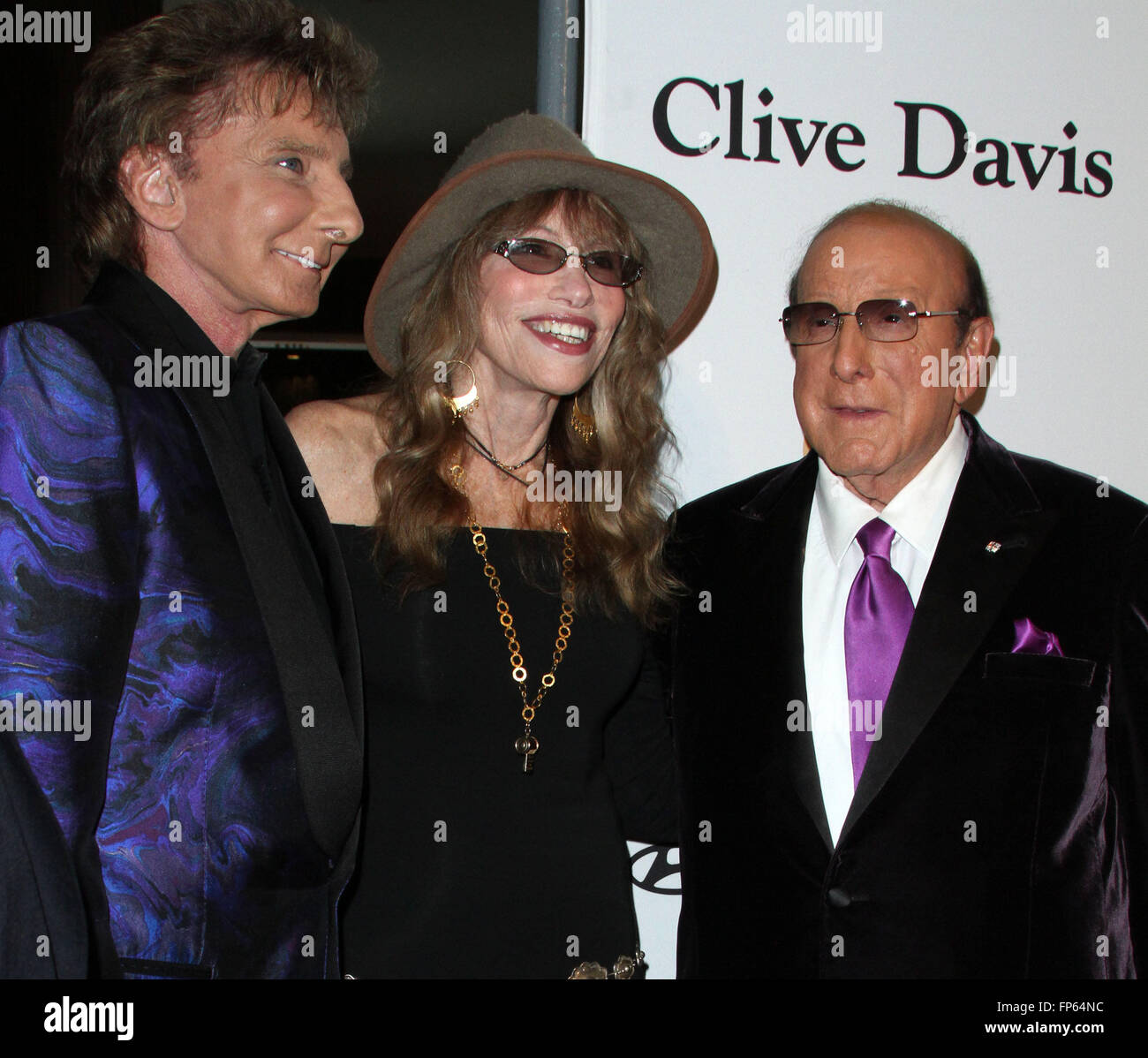 Clive Davis 2016 Pre-Grammy Gala held at the Beverly Hilton Hotel ...