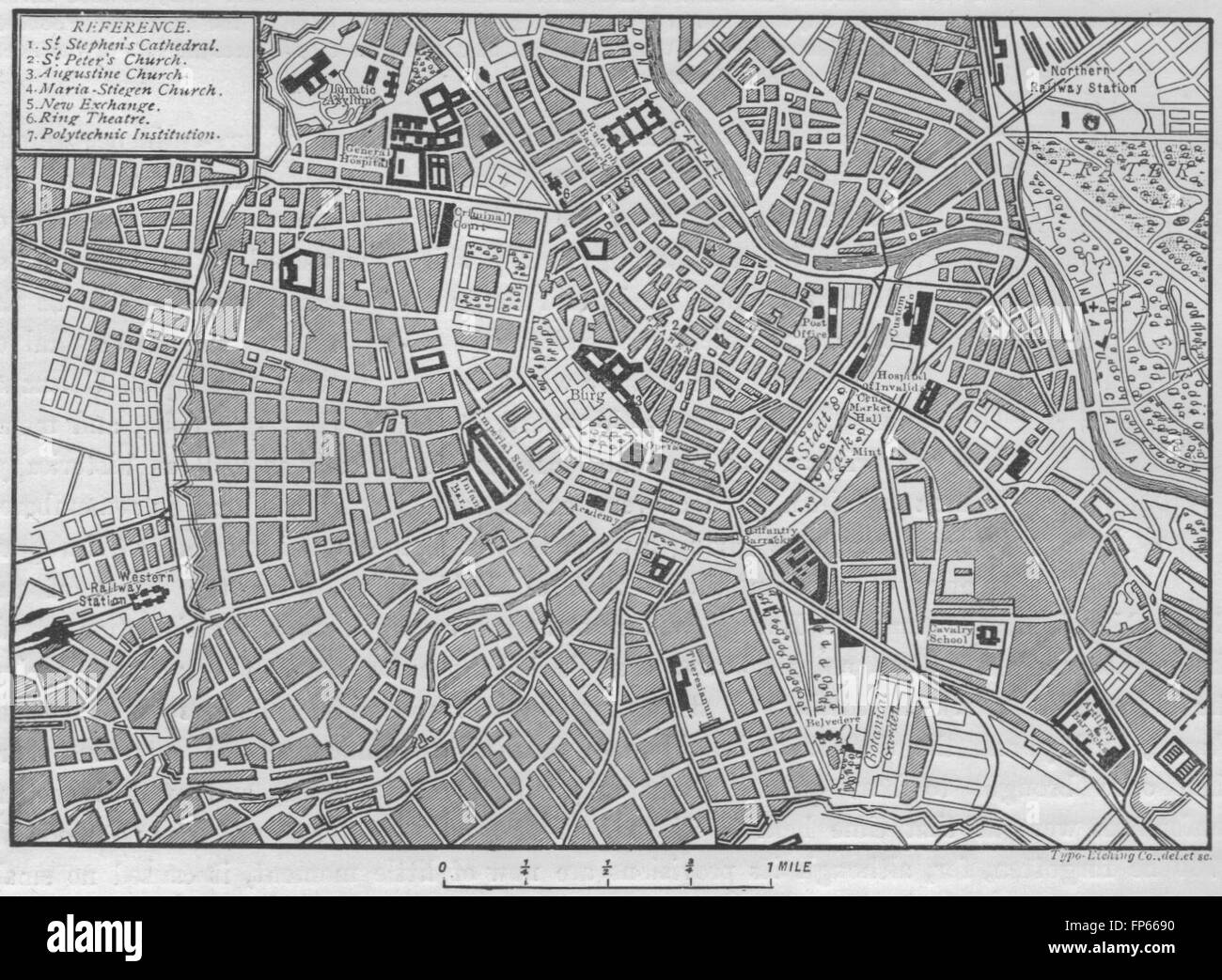 Vienna Map High Resolution Stock Photography and Images - Alamy