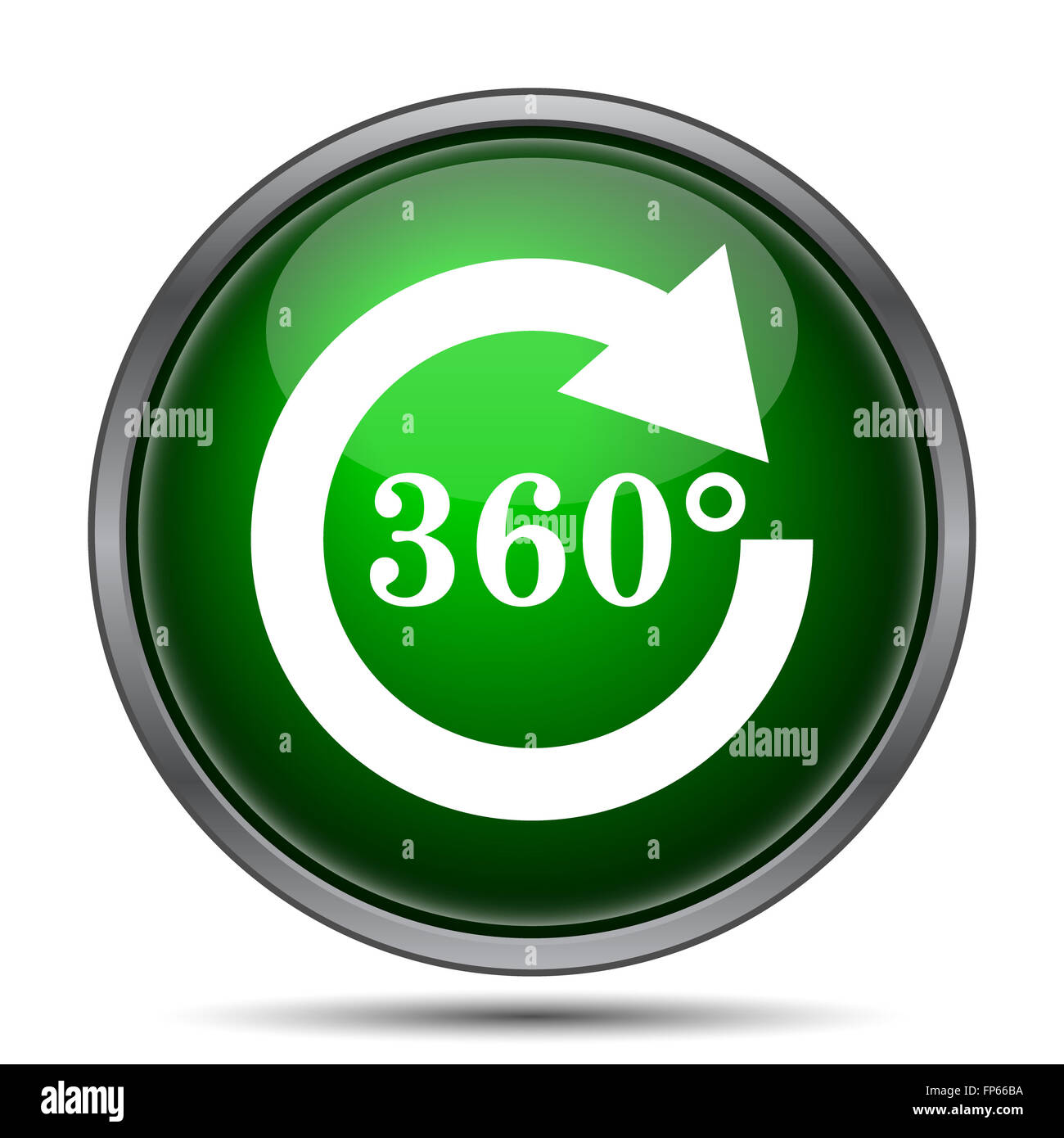 Reload 360 icon. Internet button on white background Stock Photo - Alamy