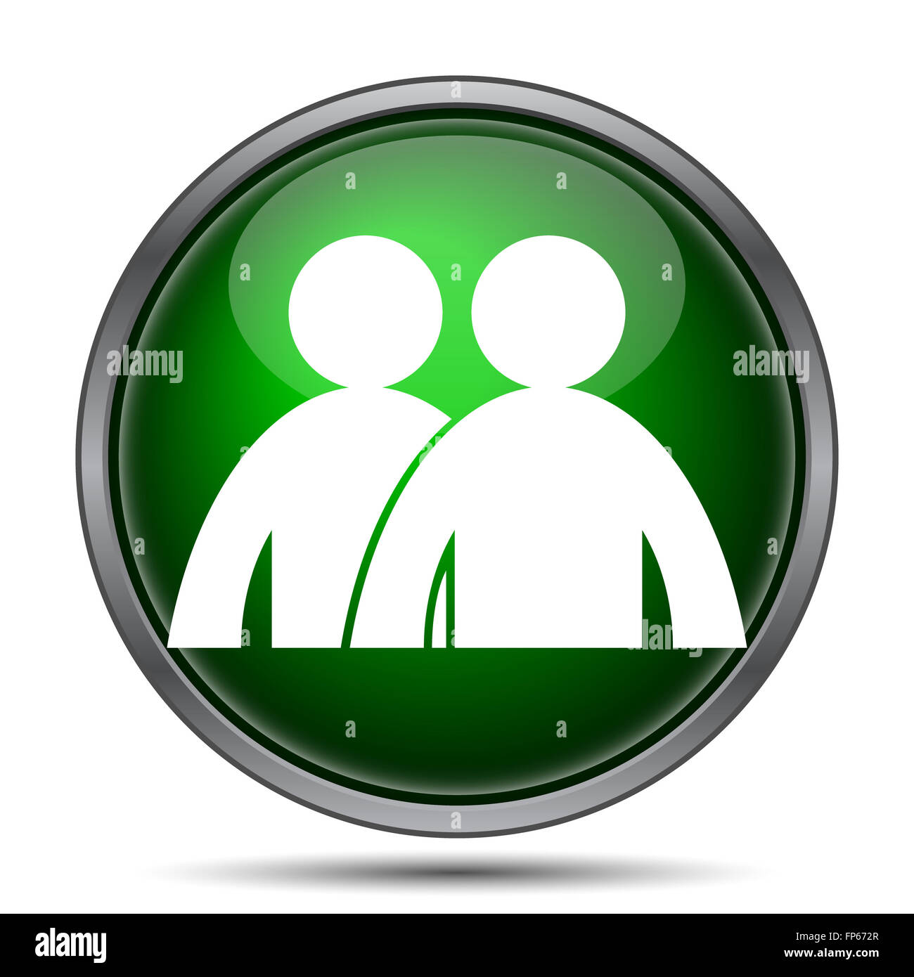 Forum icon. Internet button on white background Stock Photo - Alamy