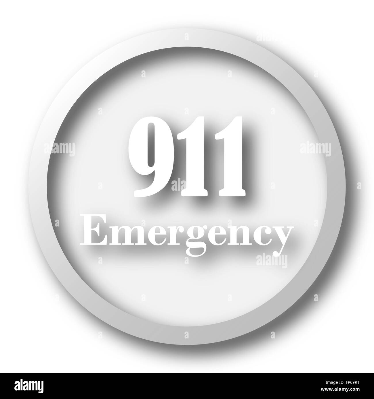 Emergency fire telephone sign white Black and White Stock Photos ...