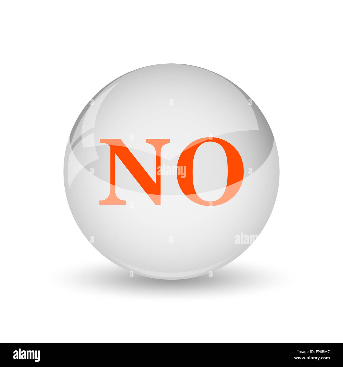 No icon. Internet button on white background Stock Photo - Alamy