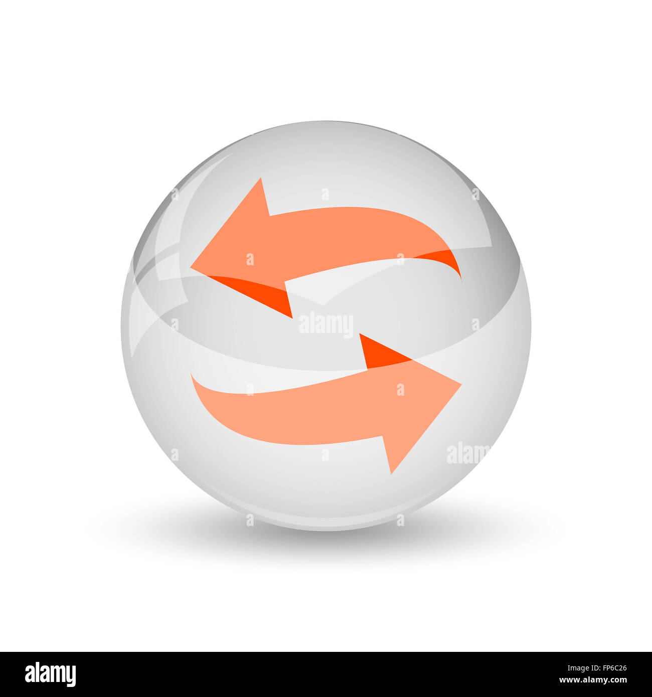 Swap icon. Internet button on white background Stock Photo - Alamy