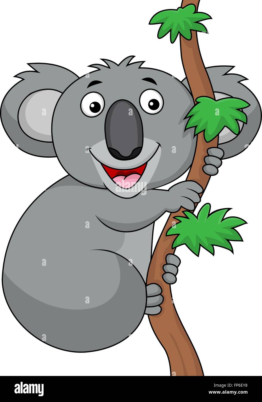 Cute koala cartoon Stock Vector Image & Art - Alamy