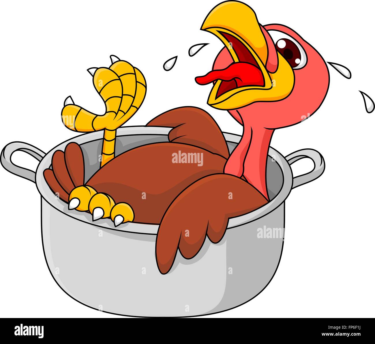 Sad day for turkey Stock Vector Images - Alamy