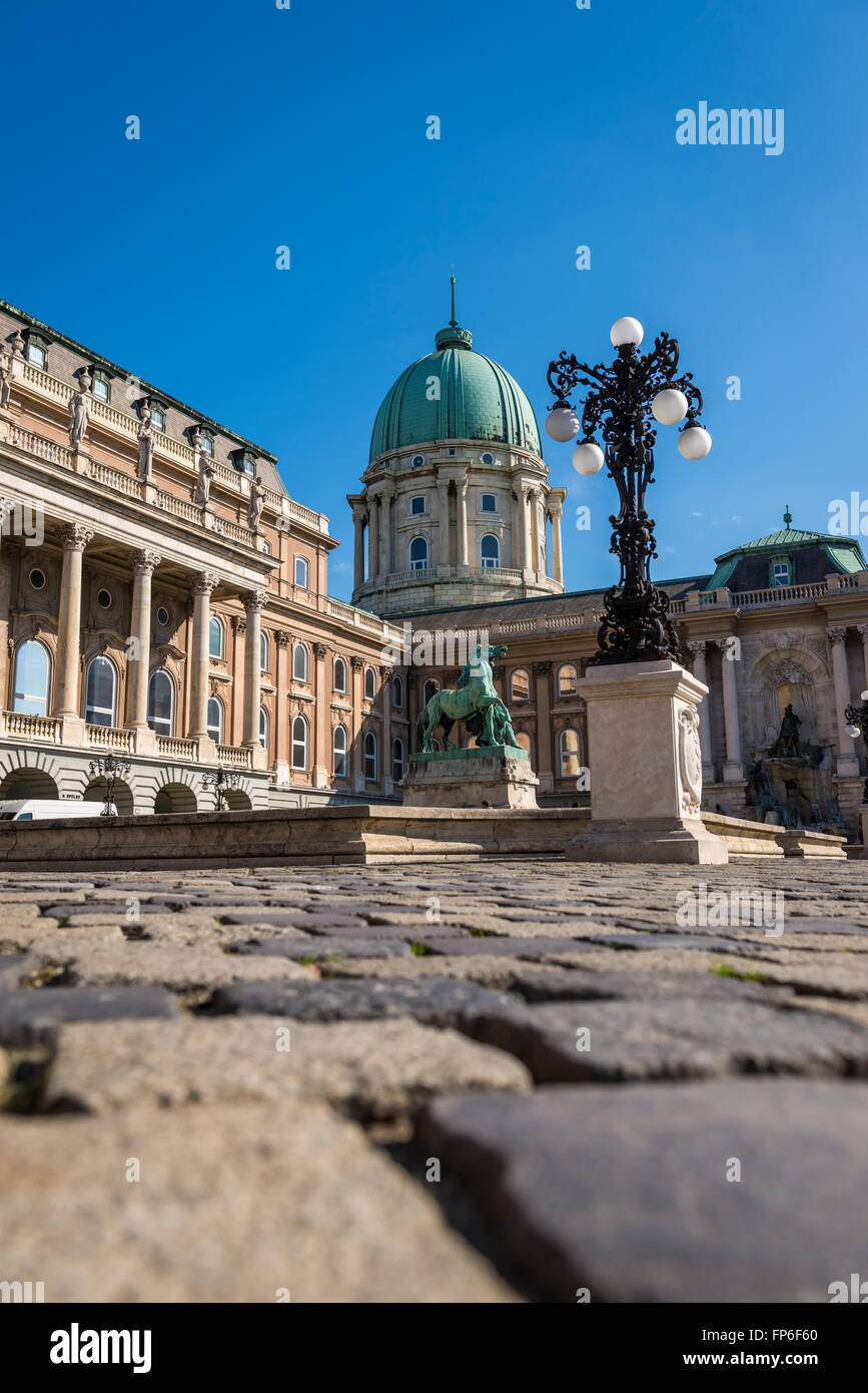 Hungarian Library in Buda castle Stock Photo - Alamy