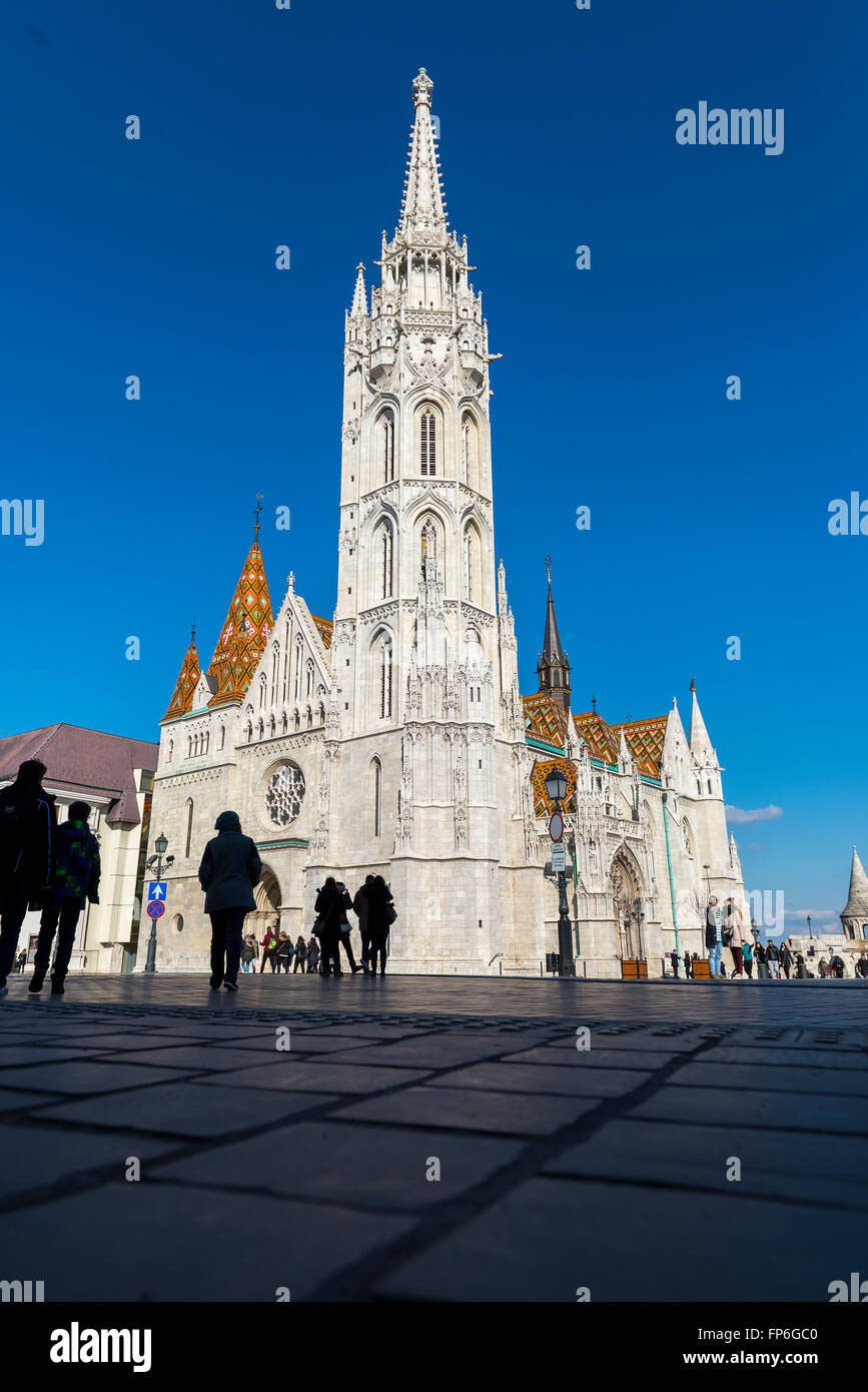 Matthias church budapest interior hi-res stock photography and images ...