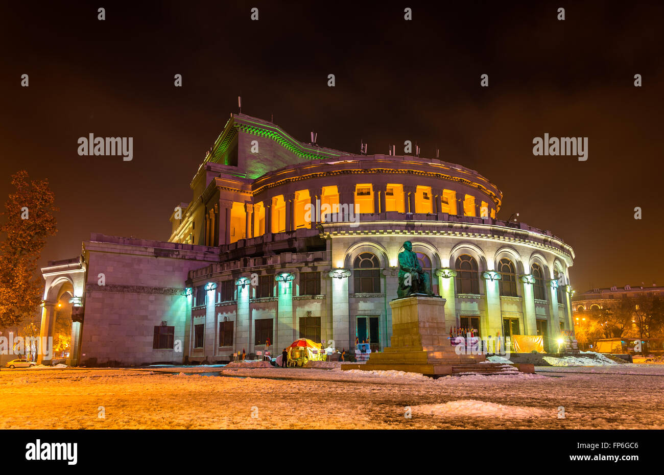 Opera theater in Yerevan Stock Photo - Alamy