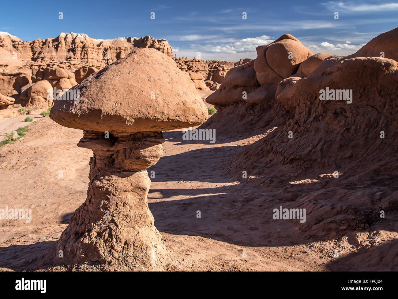 Goblin Valley State Park, Utah. Oddly shaped rock formations nicknamed ...