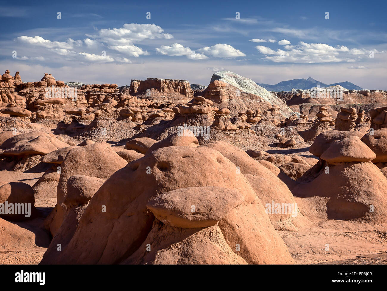 Goblin Valley State Park, Utah. Oddly shaped rock formations nicknamed ...