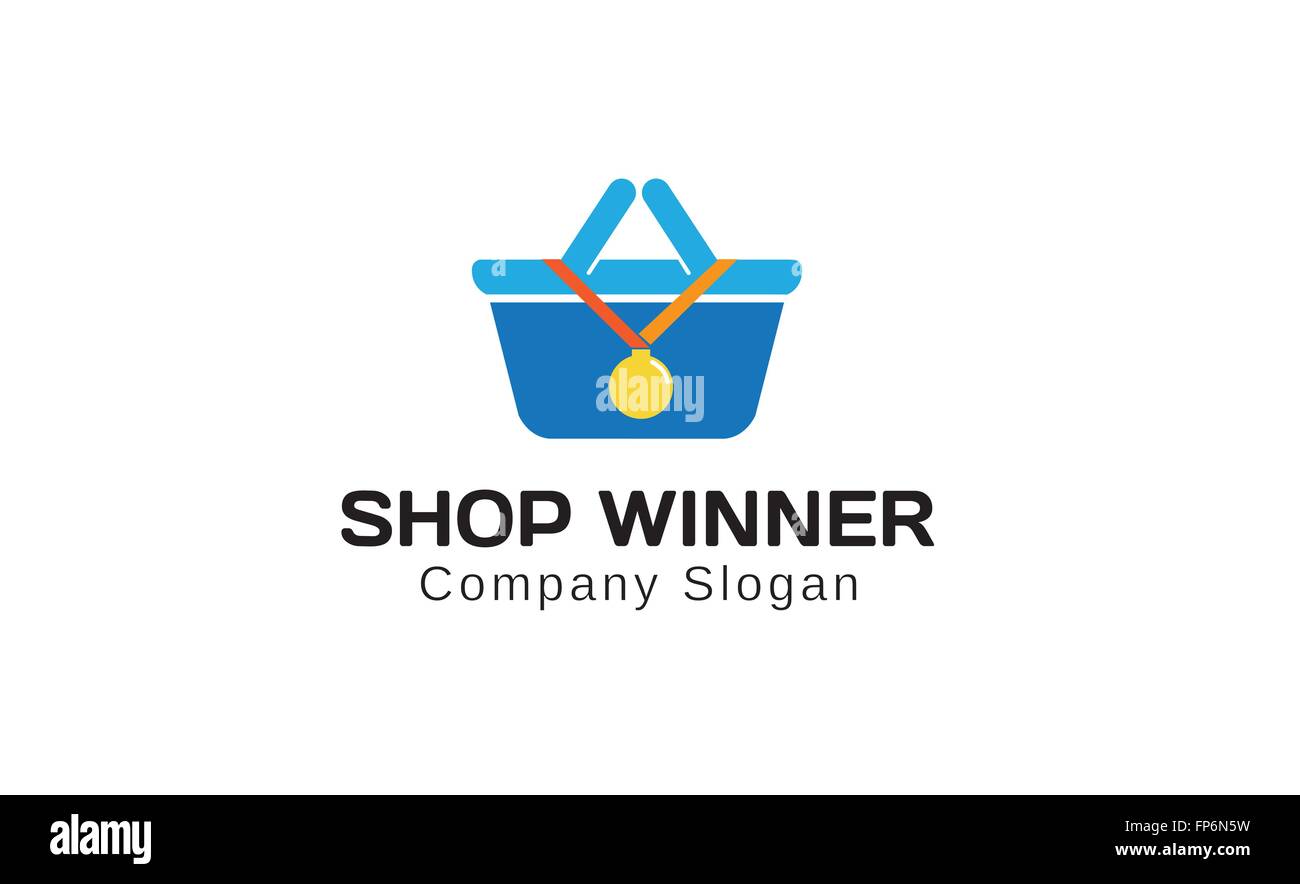Shop Winner Logo Vector Symbol Icon Design Illustration Stock Vector ...
