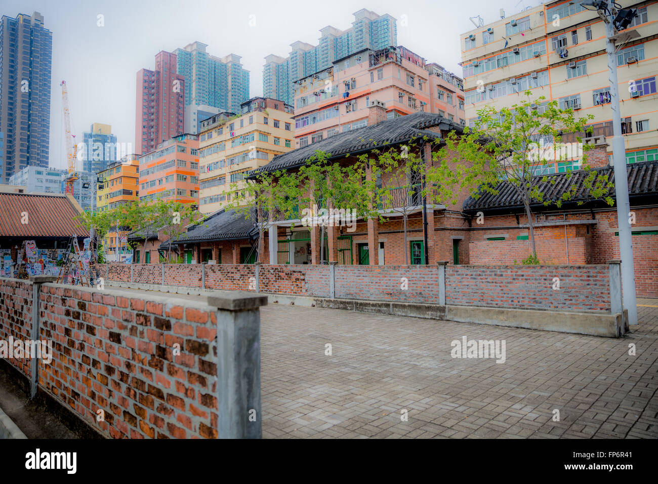 The Cattle Depot Artist village at Ma Tau Kok Stock Photo - Alamy