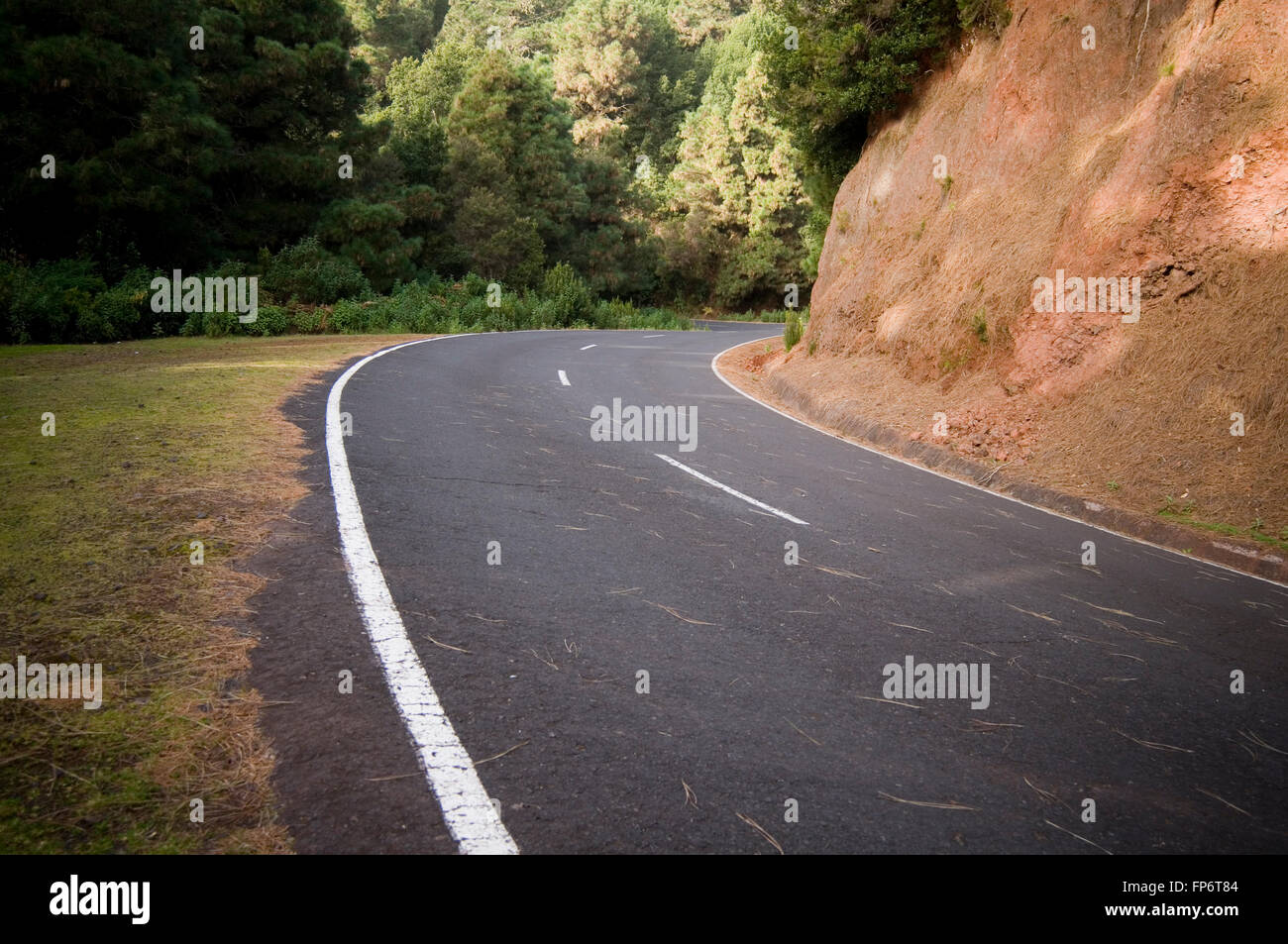 Curved Road High Resolution Stock Photography and Images - Alamy