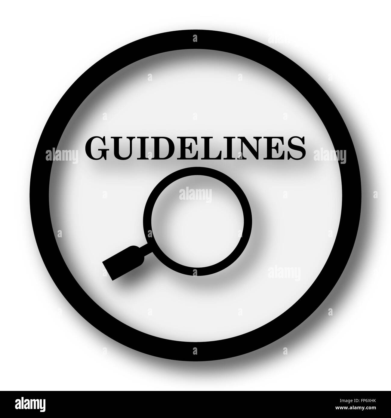 Guide guideline guidelines Black and White Stock Photos & Images - Alamy