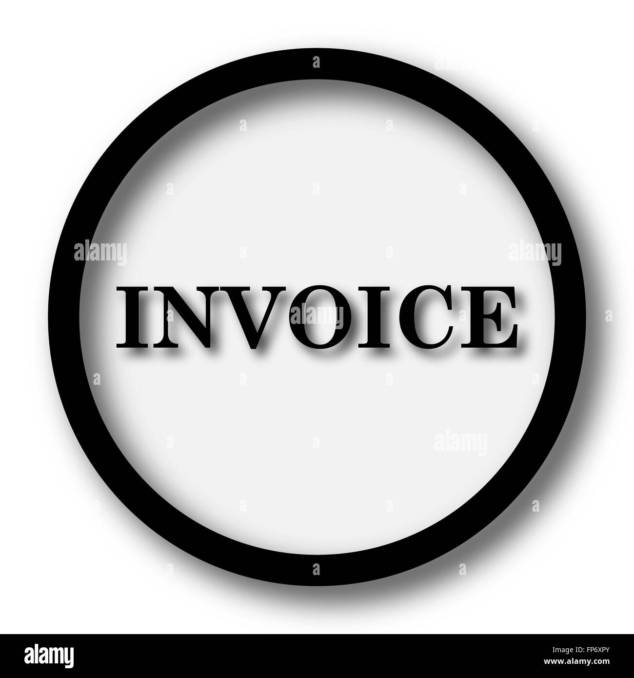 Invoice document bills pay Black and White Stock Photos & Images - Alamy