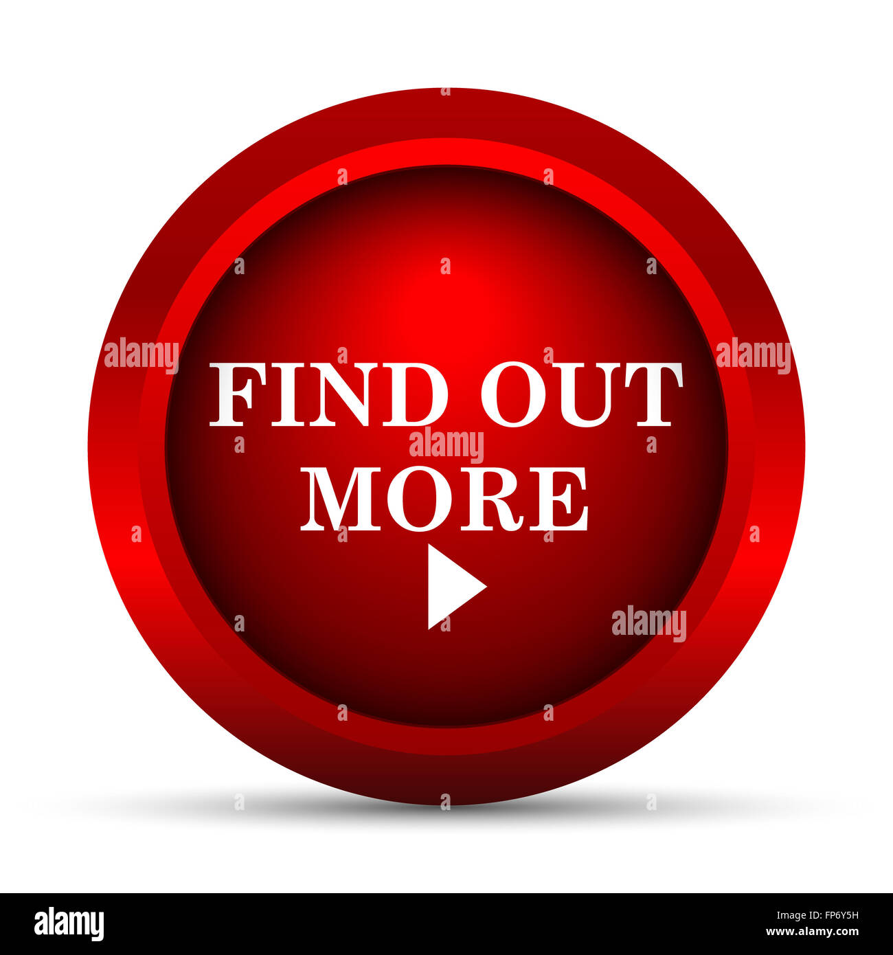 Find out more icon. Internet button on white background Stock Photo - Alamy