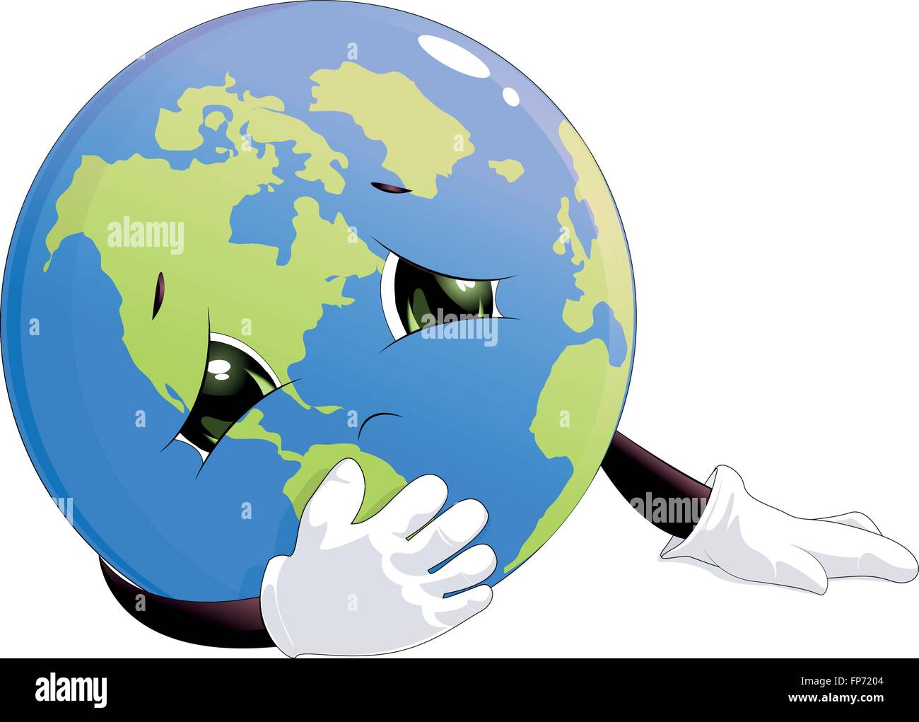 the earth is sick Stock Vector Image & Art - Alamy