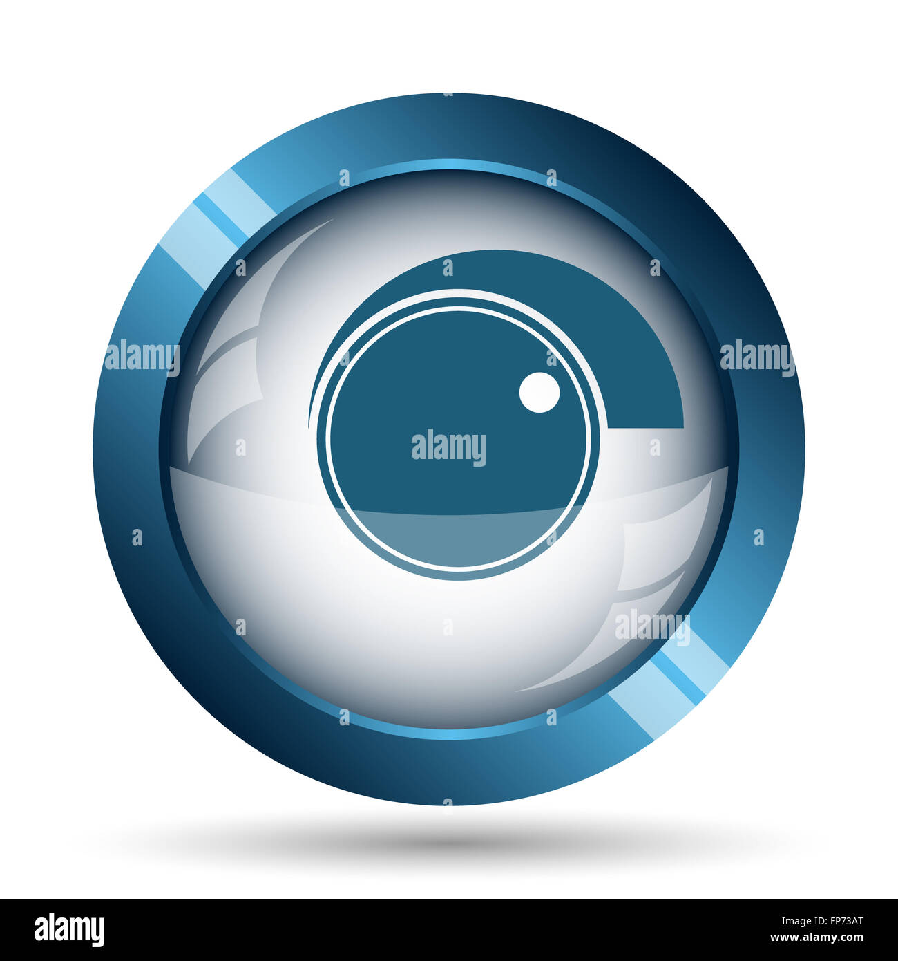 Volume control icon. Internet button on white background Stock Photo ...