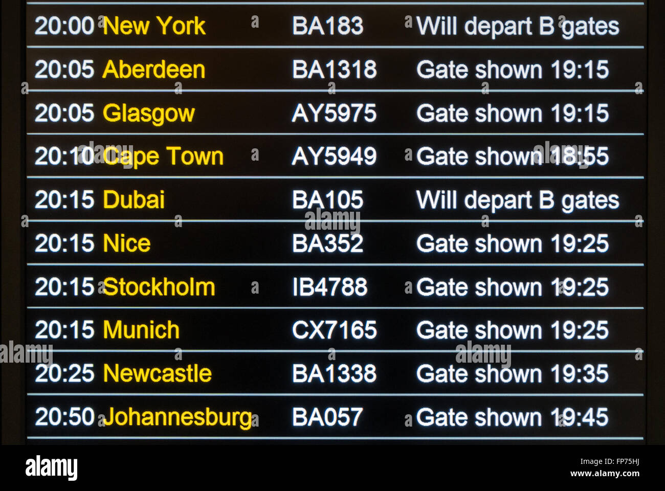 Heathrow International Airport Departures Board Stock Photo - Alamy Heathrow International Airport Departures Board Stock Photo - Alamy