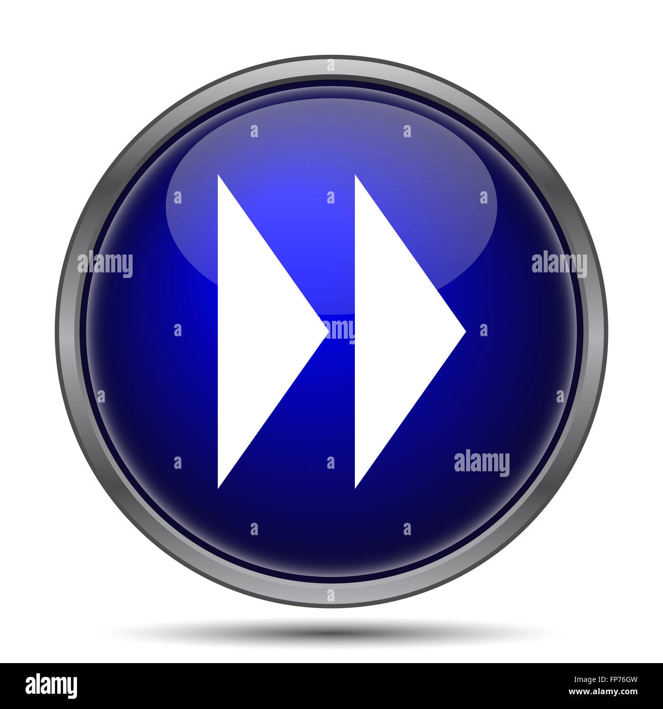 Fast Forward Symbol Cut Out Stock Images & Pictures - Alamy
