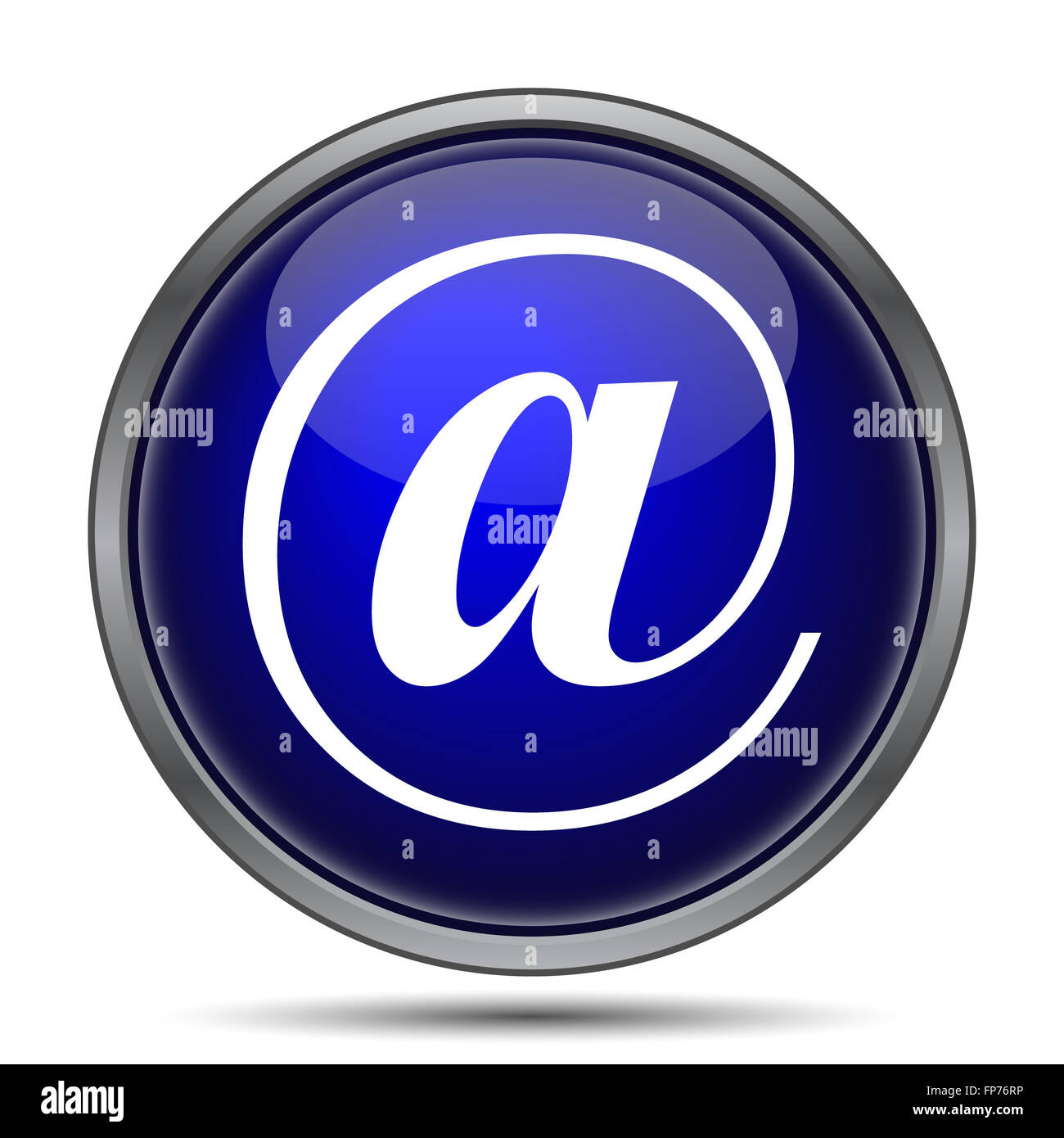 At icon. Internet button on white background Stock Photo - Alamy