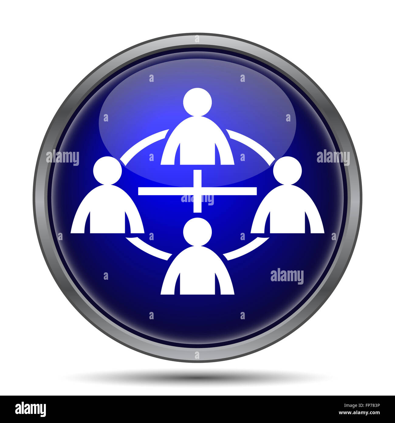 Communication icon. Internet button on white background Stock Photo - Alamy