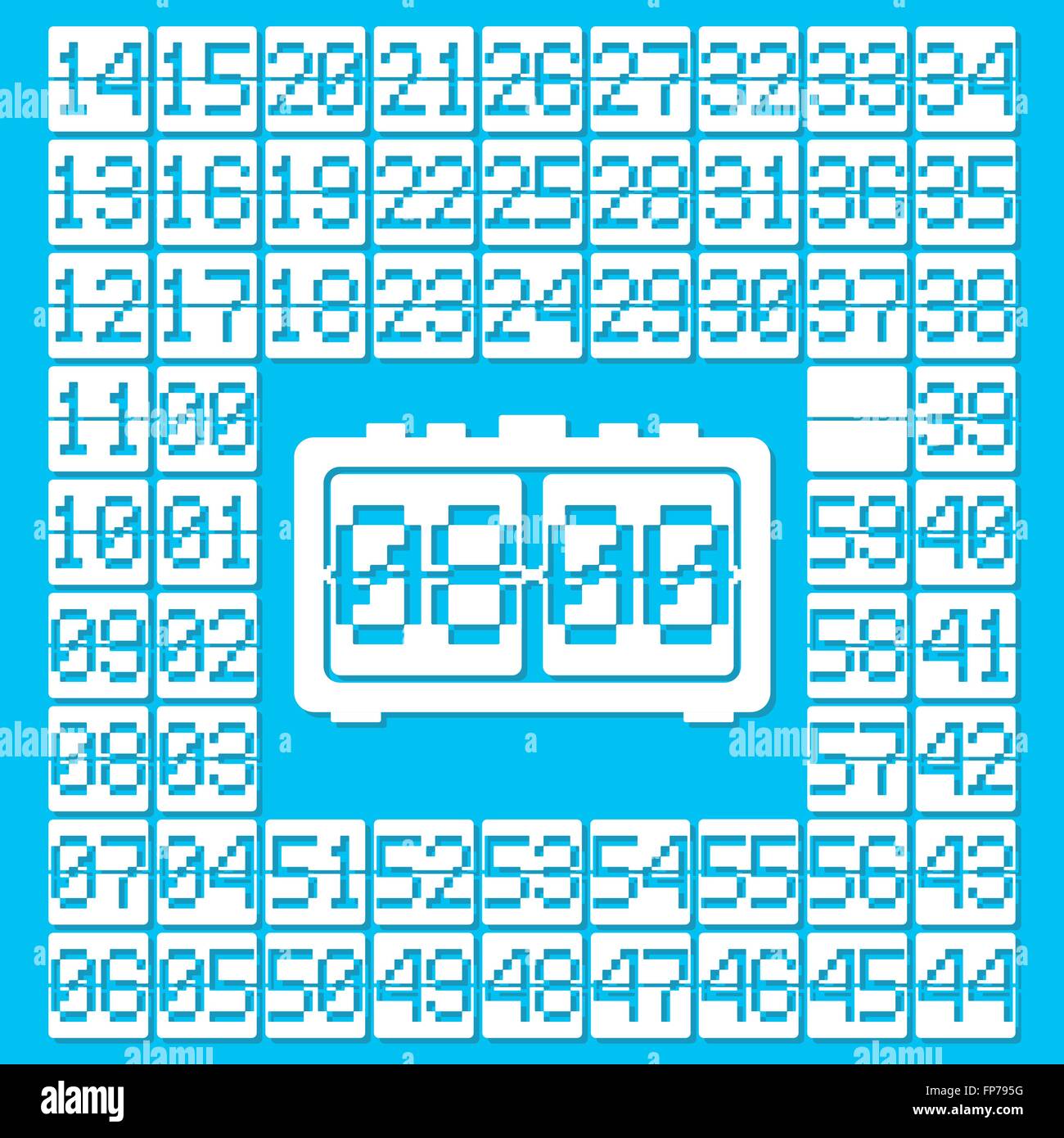 Split flap display hi-res stock photography and images - Alamy