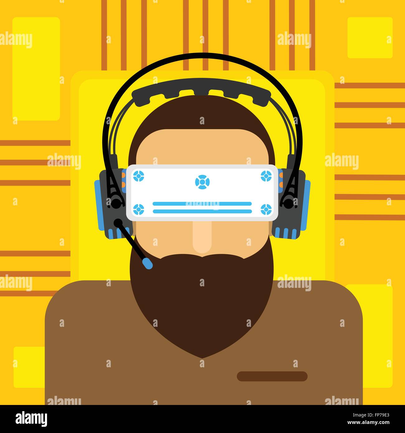 Helmet virtual Stock Vector Images - Alamy