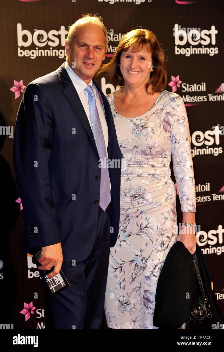 London, UK. Steve Redgrave and Lady Ann Redgrave at Statoil Masters ...