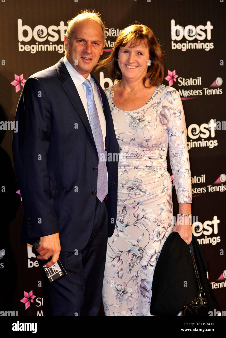 London, UK. Steve Redgrave and Lady Ann Redgrave at Statoil Masters ...