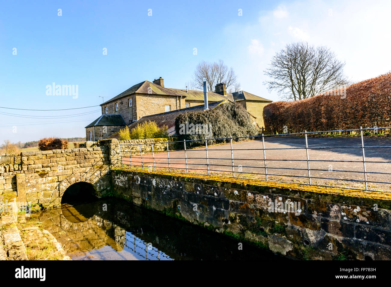 Kirkharle Hall, Northumberland Stock Photo - Alamy