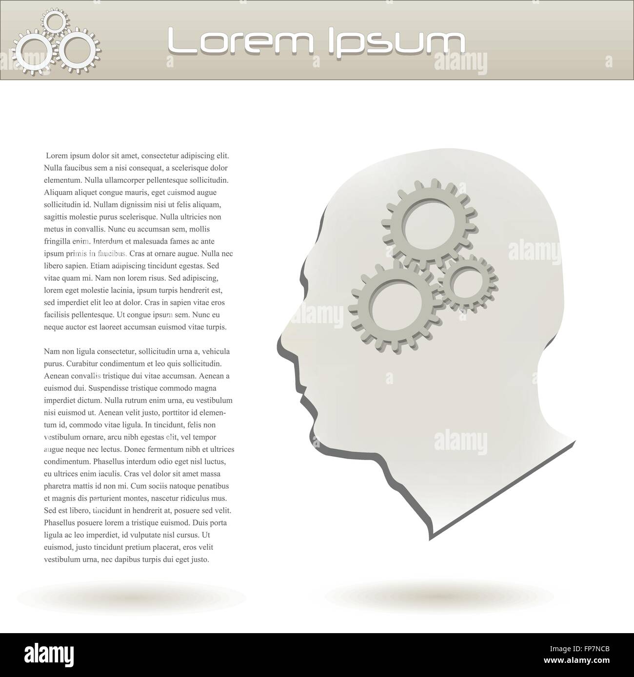 Human brain sample Stock Vector Images - Alamy