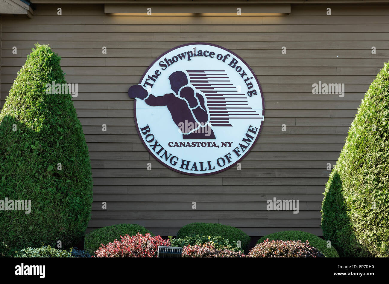 International Boxing Hall of Fame, Canastota, New York, USA Stock Photo ...