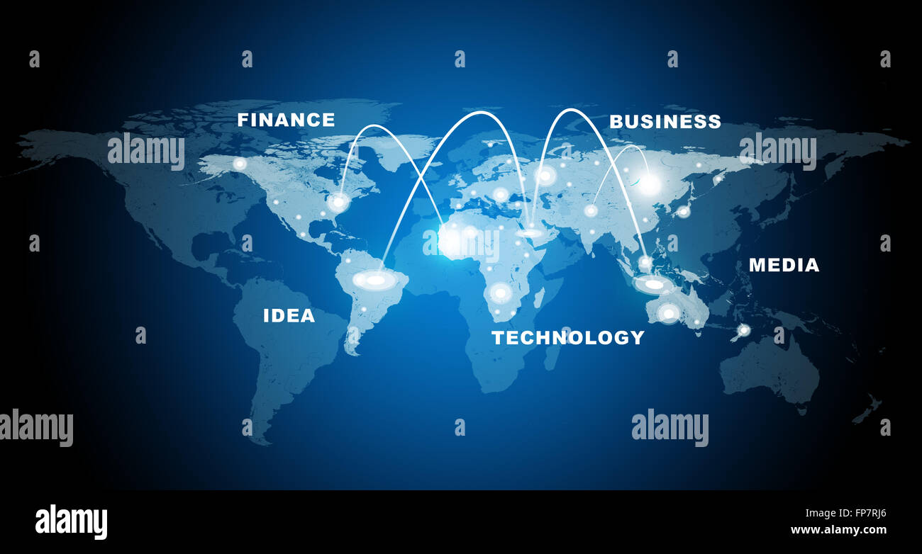 World map words hi-res stock photography and images - Alamy