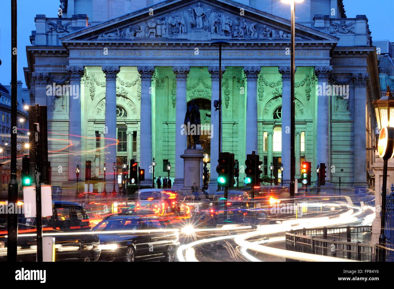 The Royal Exchange, bank, London Stock Photo - Alamy