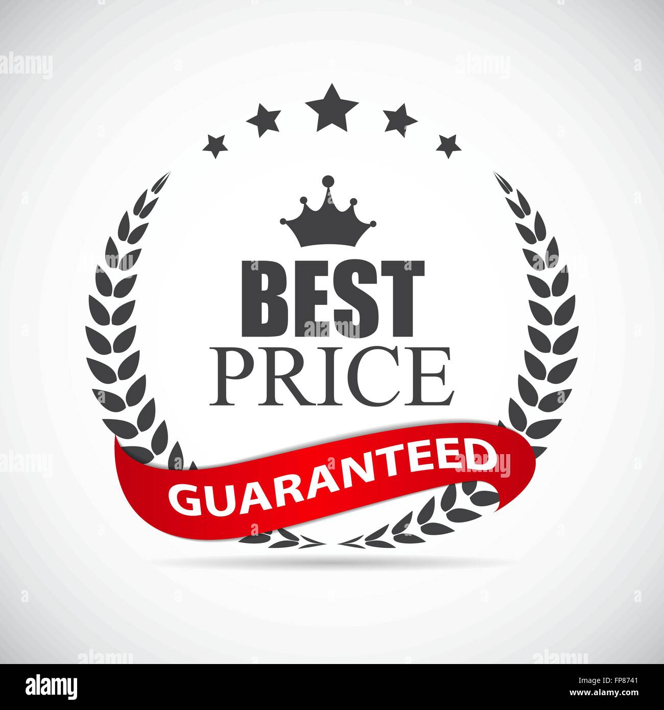 Best Price Label Illustration Stock Vector Image & Art - Alamy
