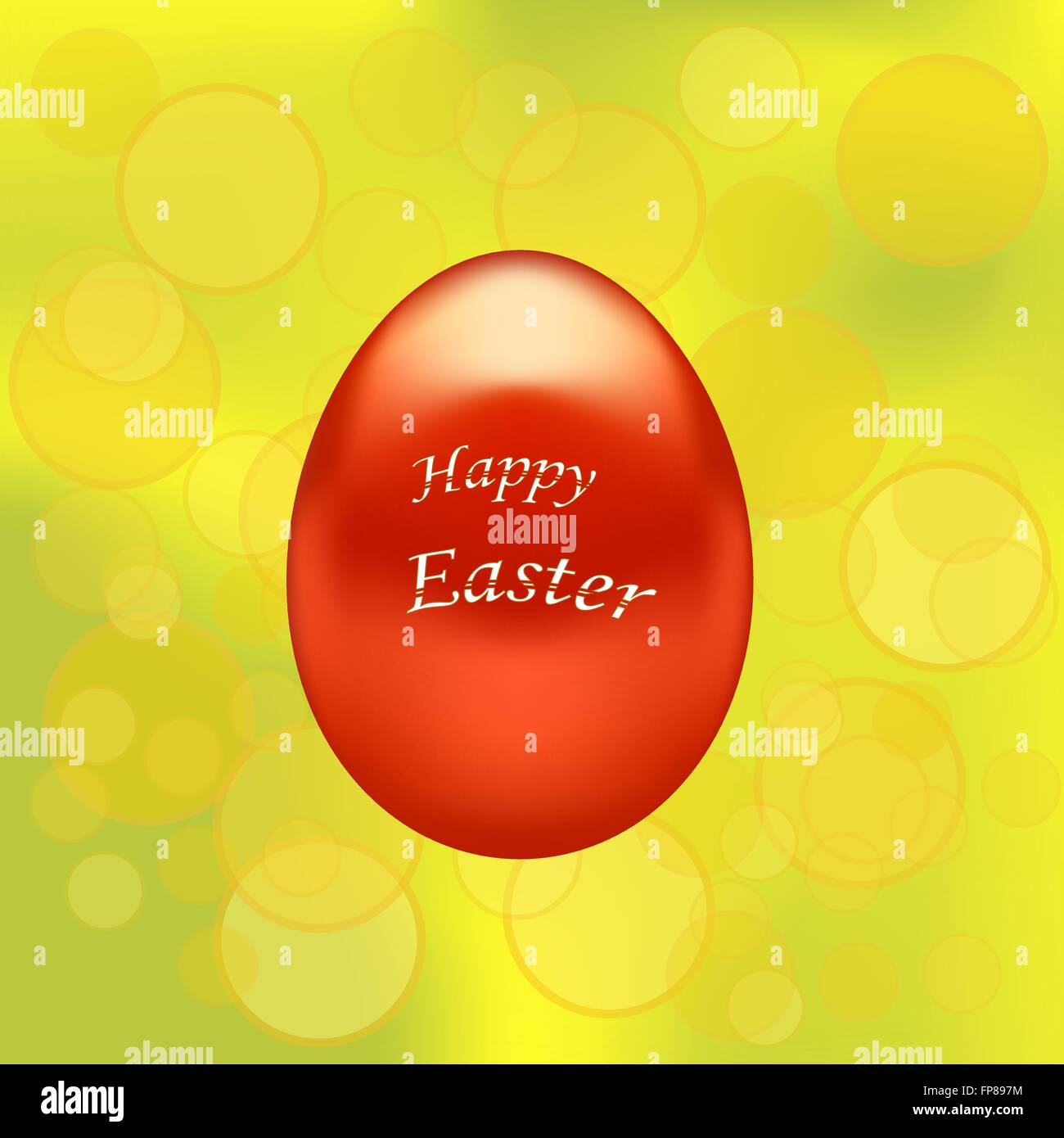 Red Easter Eggs Stock Vector Image & Art - Alamy